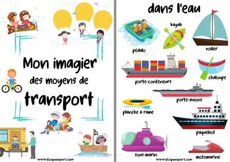 Mes imagiers Blogue à part Educativo