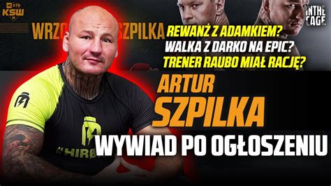 Artur Szpilka Vs Arek Wrzosek Na KSW 94 Wywiady Raubo KSW Epic