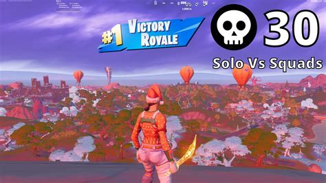 30 Elimination Solo Vs Squads Win Fortnite Chapter 3 Full Gameplay
