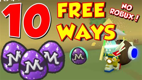 10 FREE WAYS TO GET MYTHIC EGGS In BEE SWARM SIMULATOR YouTube