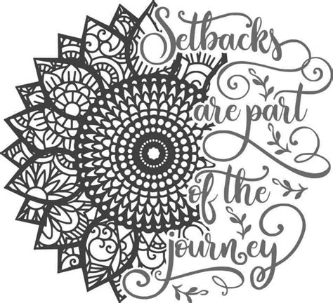 50 Best Printable Inspirational Quote Coloring Pages Artofit