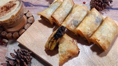RESEP PISANG LUMER COKLAT KEJU LUMER RENYAH DAN ANTI BOCOR YouTube