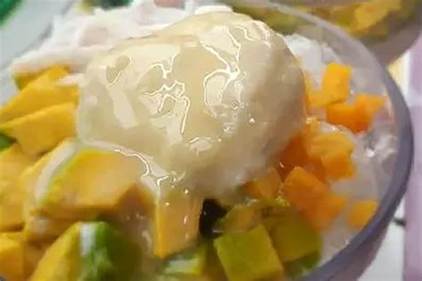 Spesial Ini Dia Resep Es Durian Mangga Segar Nikmat Dan Bikin Ketagihan
