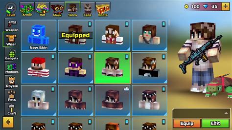 Tutorial Girl Skin Pixel Gun 3D YouTube