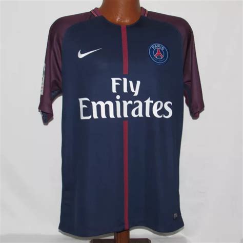 NIKE 2017 PSG Paris Saint Germain Kylian Mbappe Jersey Ligue 1 Mens