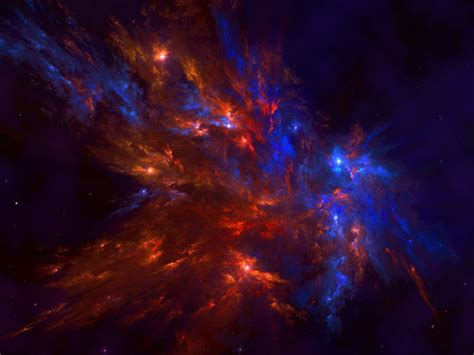 Ethereal Nebula Sci Fi Cosmos HD Wallpaper