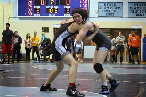 Men Wrestling Women Female Wrestler Pins Two Males
