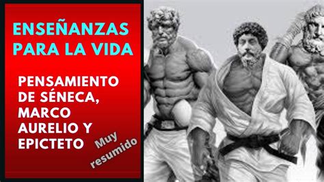 Enseñanzas para la vida los pensamientos de Séneca Marco Aurelio y