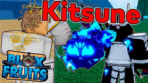 Así es la NUEVA FRUTA KITSUNE de Blox fruits YouTube
