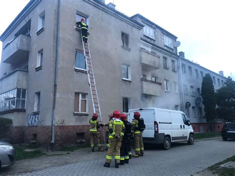 Pożar piwnicy w budynku wielorodzinnym przy ul Murarskiej we Wrocławiu