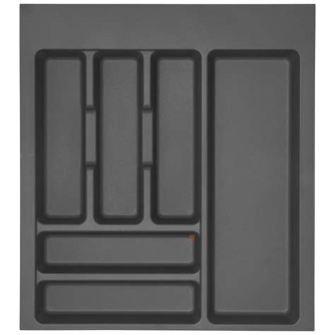 Wkład na sztućce do szuflady OPTIMA 45 Antracyt locker pl