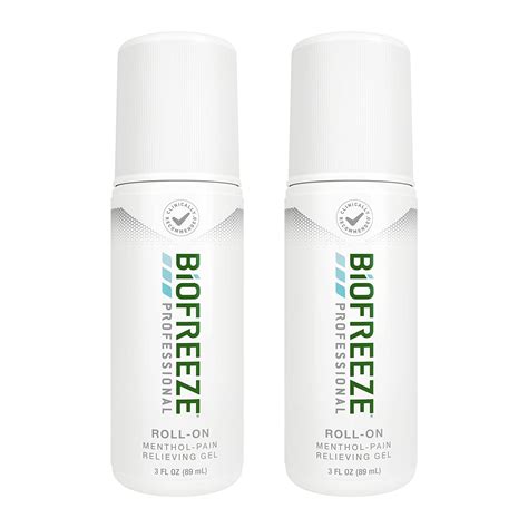 Amazon Biofreeze Professional Strength Pain Relief Roll On