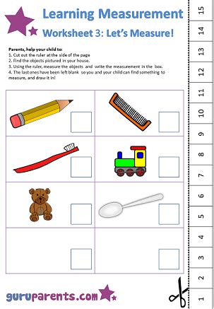 Measurement Worksheets Dynamically Created Measurement Worksheets