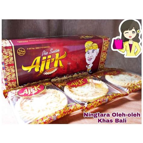 Jual Baru Pie Susu Ajik Krisna Oleh Oleh Khas Bali AjiK Rasa Original