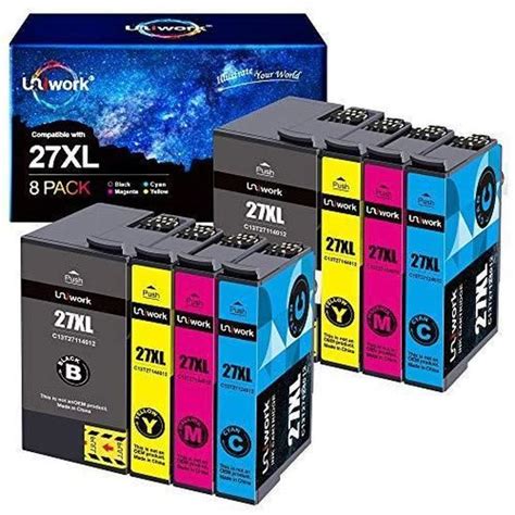 Uniwork 27XL Cartouches D Encre Remplacer Pour Epson 27 27XL Compatible