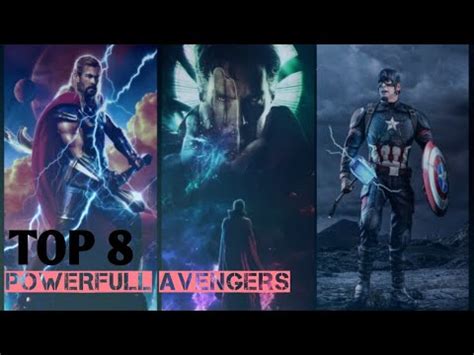 Top 10 Most Powerful Avengers In MCU Universe Marvel Avengers YouTube