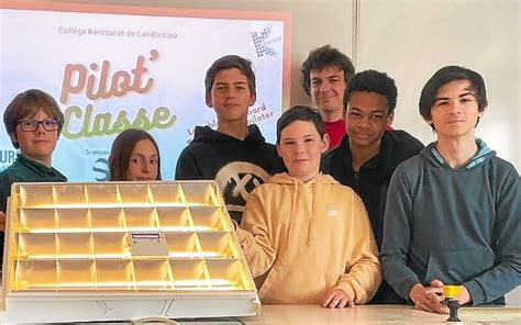 À Landivisiau ces collégiens de Kerzourat ont inventé un outil qui