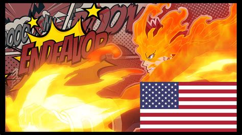 MY HERO ONE S JUSTICE 2 Endeavor Voice Collection ENG YouTube