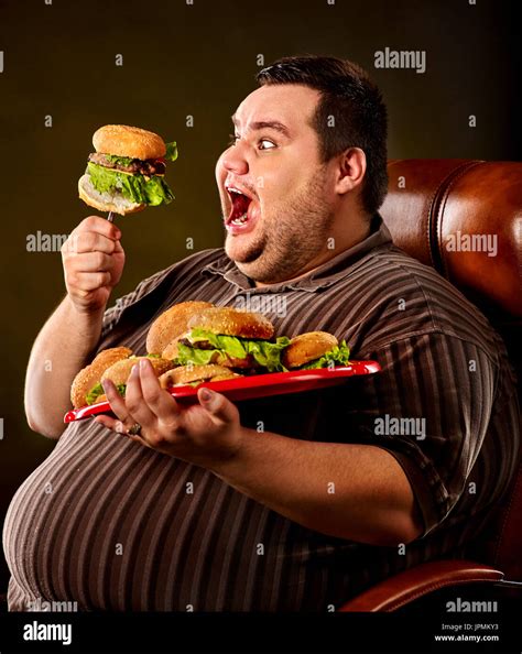 Fat Guy Eating Mcdonalds