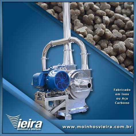 Moinho industrial de martelo para grãos