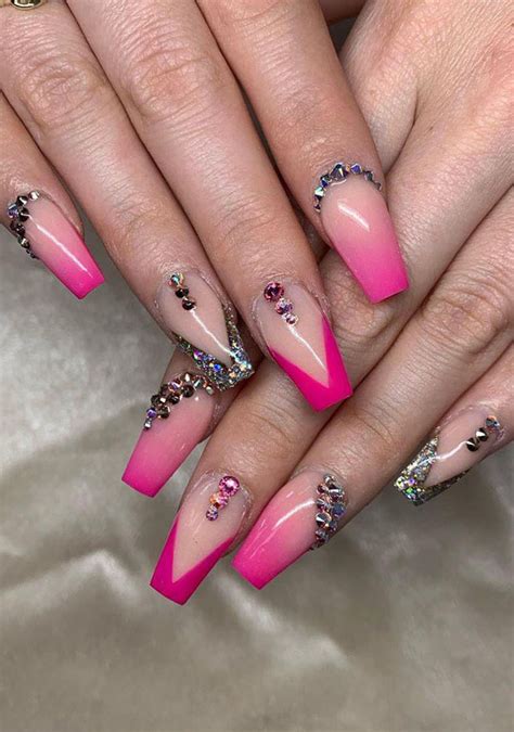 52 Luxury Coffin French Tip Nail Designs Style VP Page 52