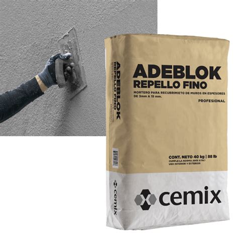 Adeblok Repello Fino Cemix Centroam Rica