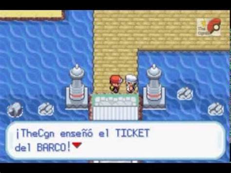 Guia Pokemon Rojo Fuego Ep 7 Ciudad Carmin YouTube