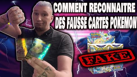 POKEMON Comment reconnaitre une fausse carte Pokémon ou fausse display