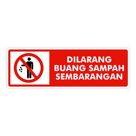 Detail Dilarang Buang Sampah Sembarangan Logo Koleksi Nomer