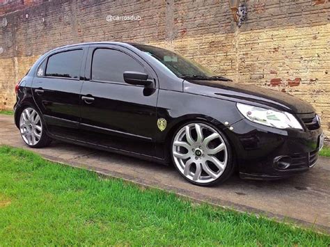 Vw Gol G Rebaixado Rodas Volcano London Aro