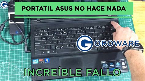 Reparación portátil asus que no enciende Fallo muy común Y MUY