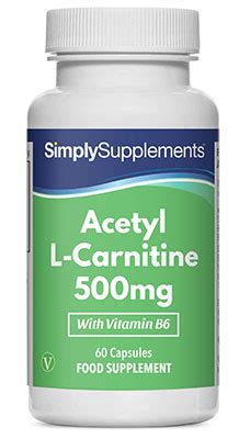 Benefits Of Acetyl L Carnitine Simply Supplements