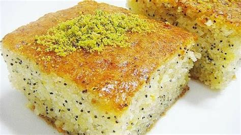 Limonlu haşhaşlı revani tarifi Hürriyet Lezizz Tatlı Tarifleri