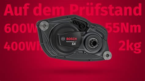 BOSCH Performance Line SX Auf dem Prüfstand So stark wie ein CX