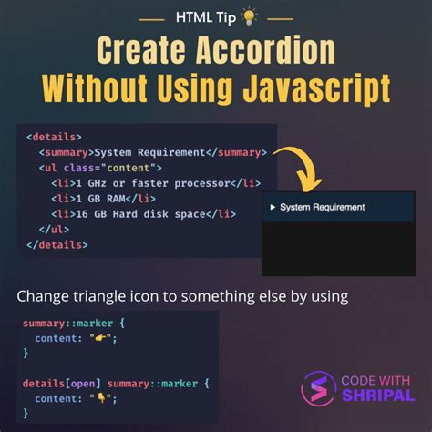 Shripal Soni On Twitter HTML Tip Do You Know We Can Easily Create