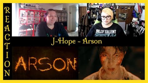 J Hope Arson Reaction Kpop Beat Reaction Youtube