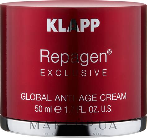 Klapp Repagen Exclusive Global Anti Age Cream Комплексный анти эйдж