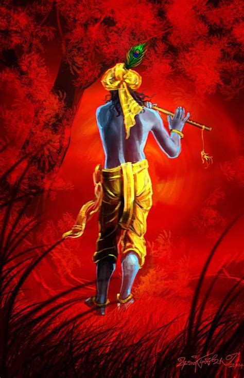 Lord Krishna For Android Krishna Neon Iphone HD Phone Wallpaper Pxfuel