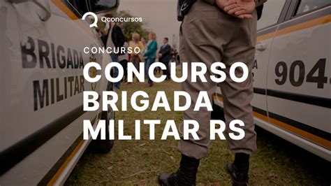 Concurso Brigada Militar RS edital é publicado 4 mil vagas para