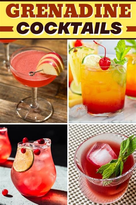 10 Best Grenadine Cocktails Insanely Good