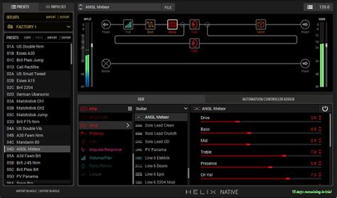 Line Helix Native Sim Plugin Released Video Masters Of Music
