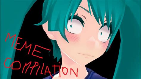 MMD YANDERE SIMULATOR MEME COMPILATION YouTube
