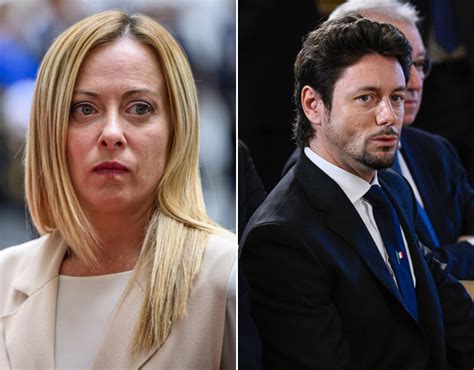 Italian PM Giorgia Meloni Splits From Partner After Lewd TV Comments