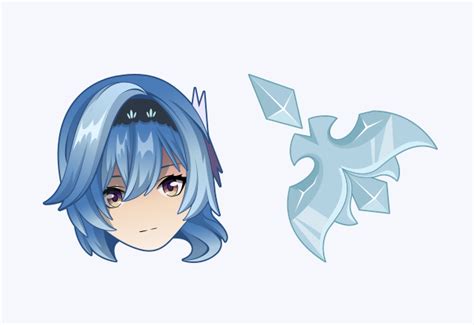 Custom Cursor Cute Eula From Genshin Impact