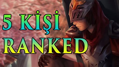 AŞIRI TEK ATAN ZED Türkçe 5 KİŞİ RANKED GİRDİK League of Legends