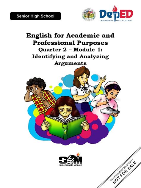english for academic and professional purposes quarter 2 module 1 identifying and analyzing