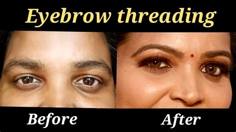 How To Shape Eyebrows Eyebrow Threading Tutorial For Beginners Eyebrow