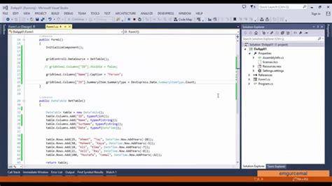 devexpress gridcontrol youtube