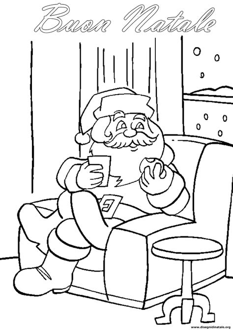 Disegni Babbo Natale Disegni Babbo Natale Da Colorare