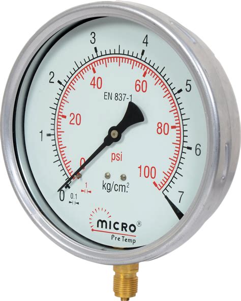 2 5 Inch 63 Mm Glycerine Filled Pressure Gauges At Rs 1000 In Gandhinagar